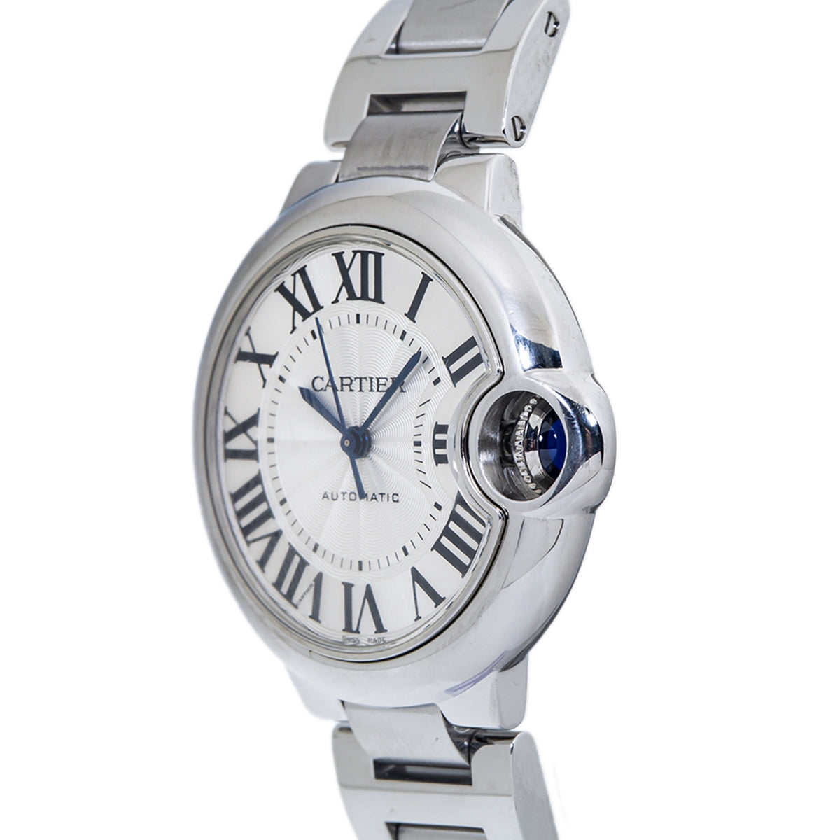Cartier Ballon Bleu 3489 W6920071 Automatic Stainless Steel 33mm ...